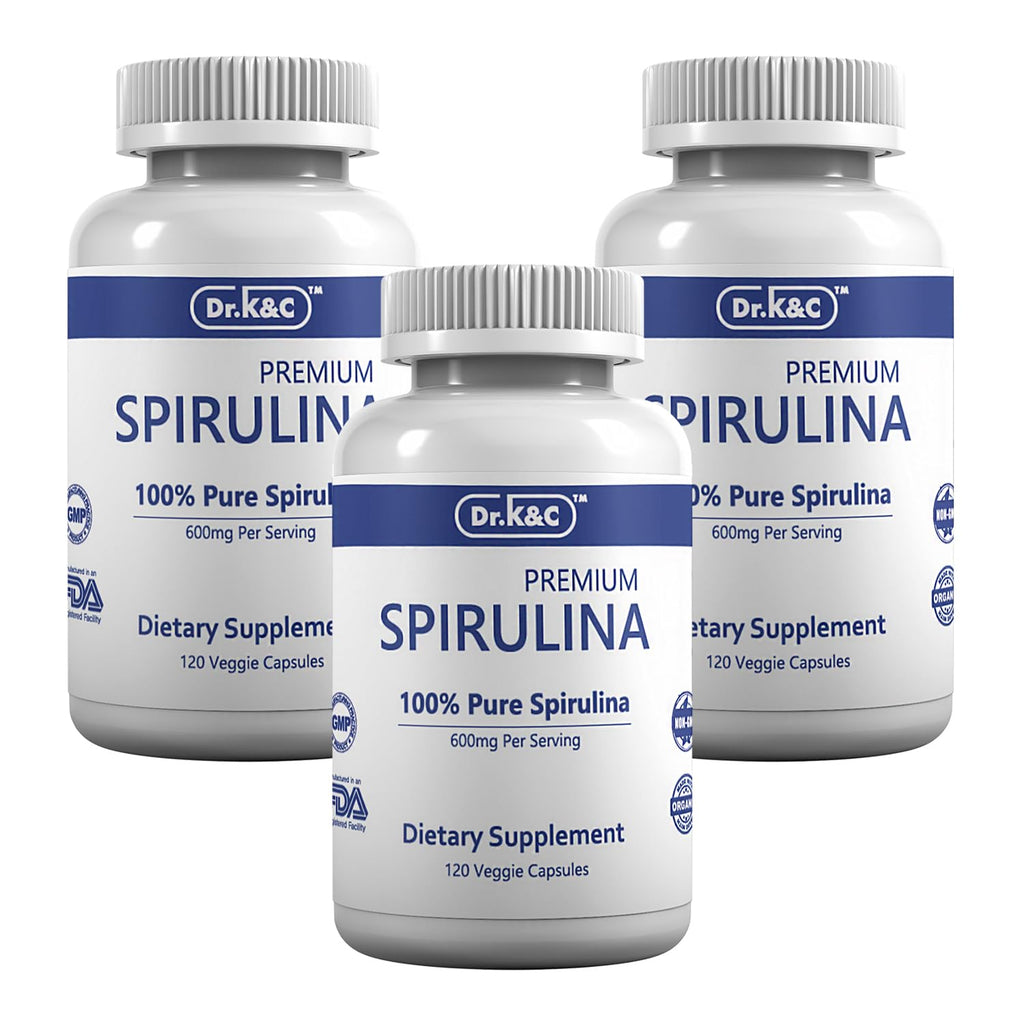 Dr.K&C spirulina supplement for wellness