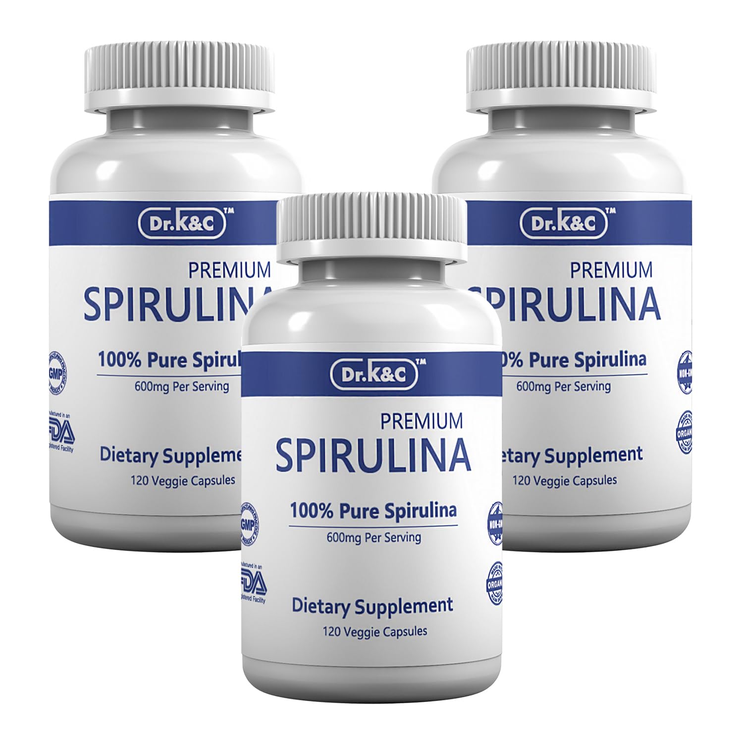 Dr.K&C spirulina supplement for wellness