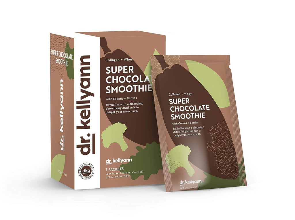 Dr. Kellyann chocolate collagen smoothie