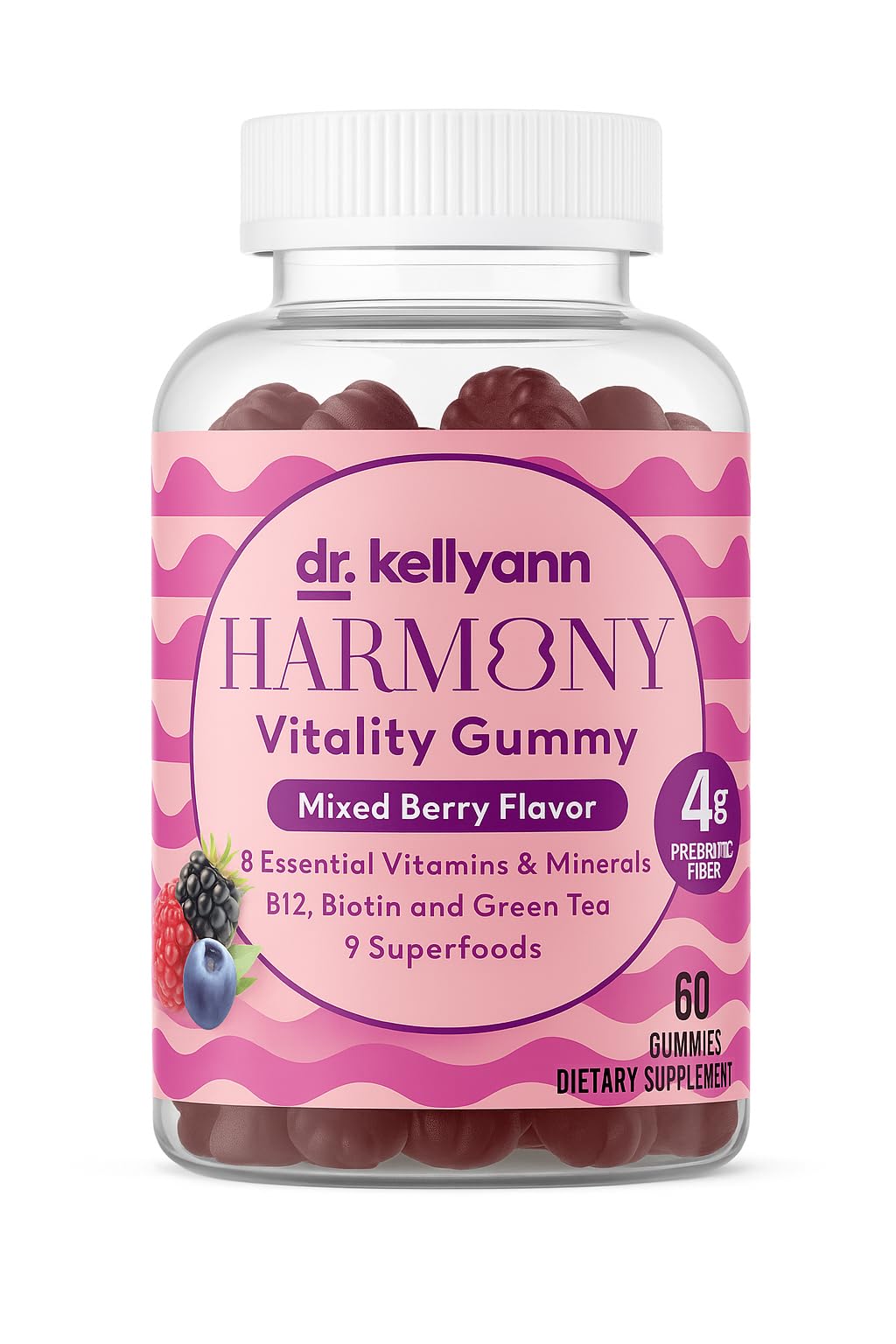 Dr. Kellyann Harmony Vitality Gummies for energy