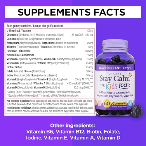 Dr. Klein's Stay Calm 60 count