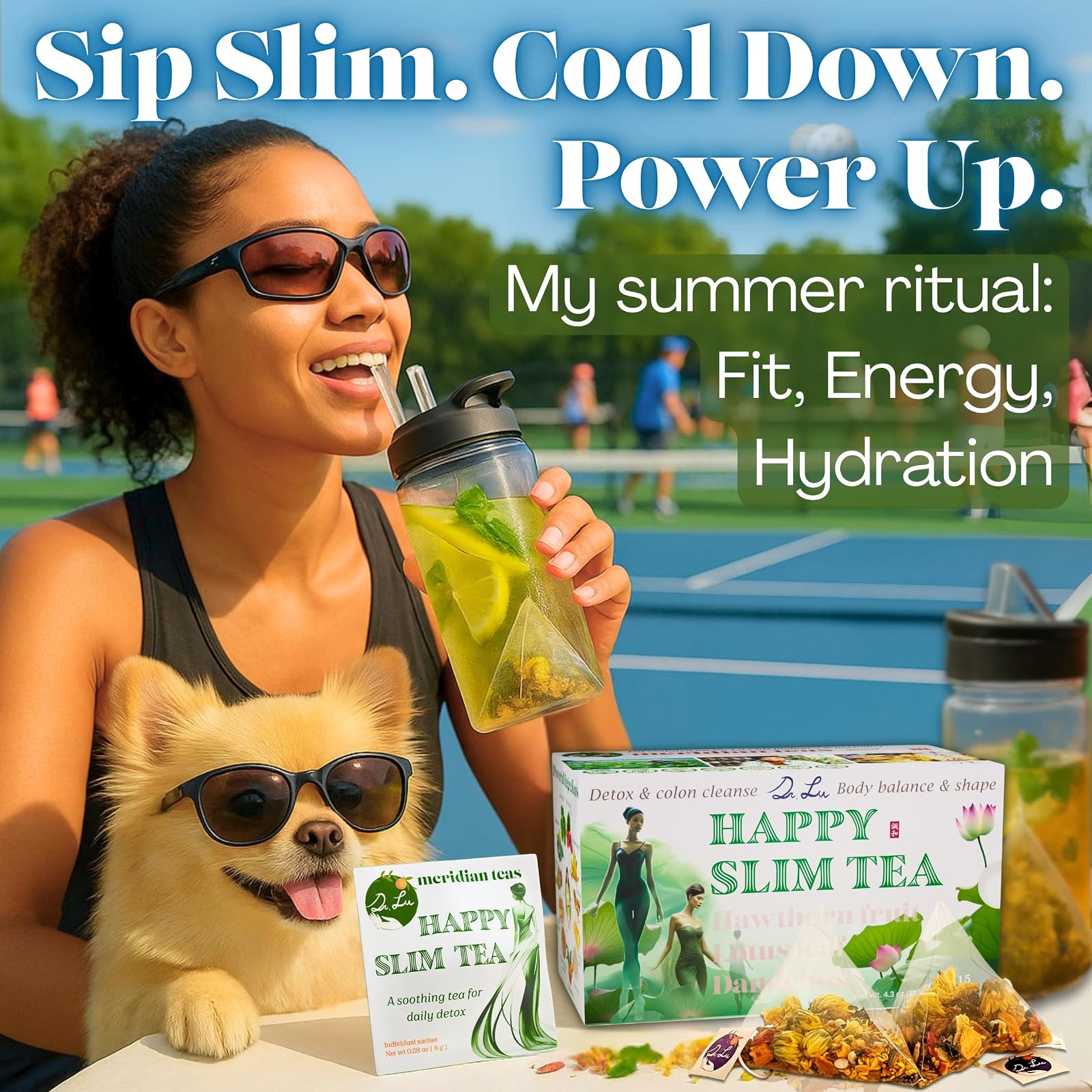 Dr. Lu's Happy Slim tea benefits