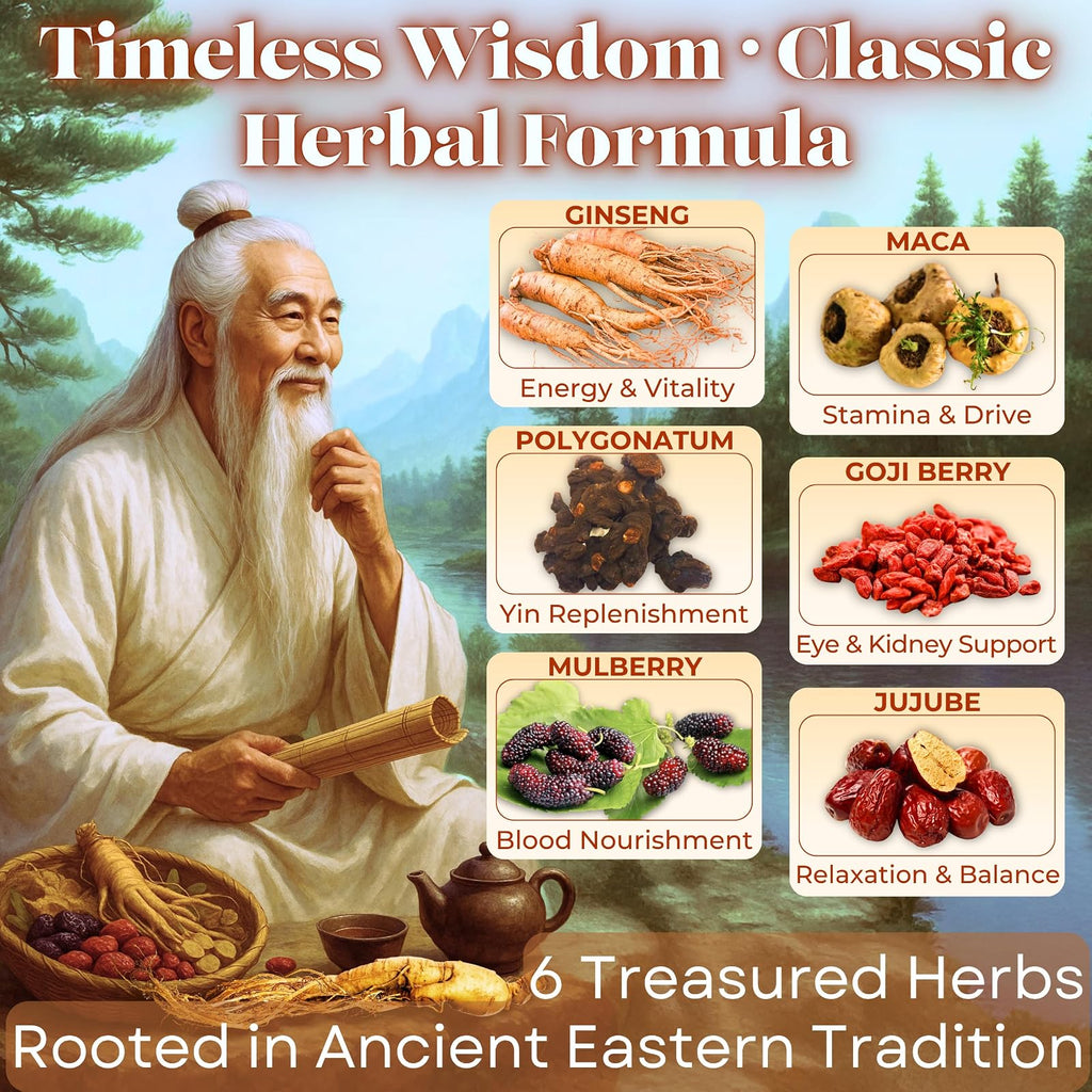 Dr. Lu's herbal detox tea blend