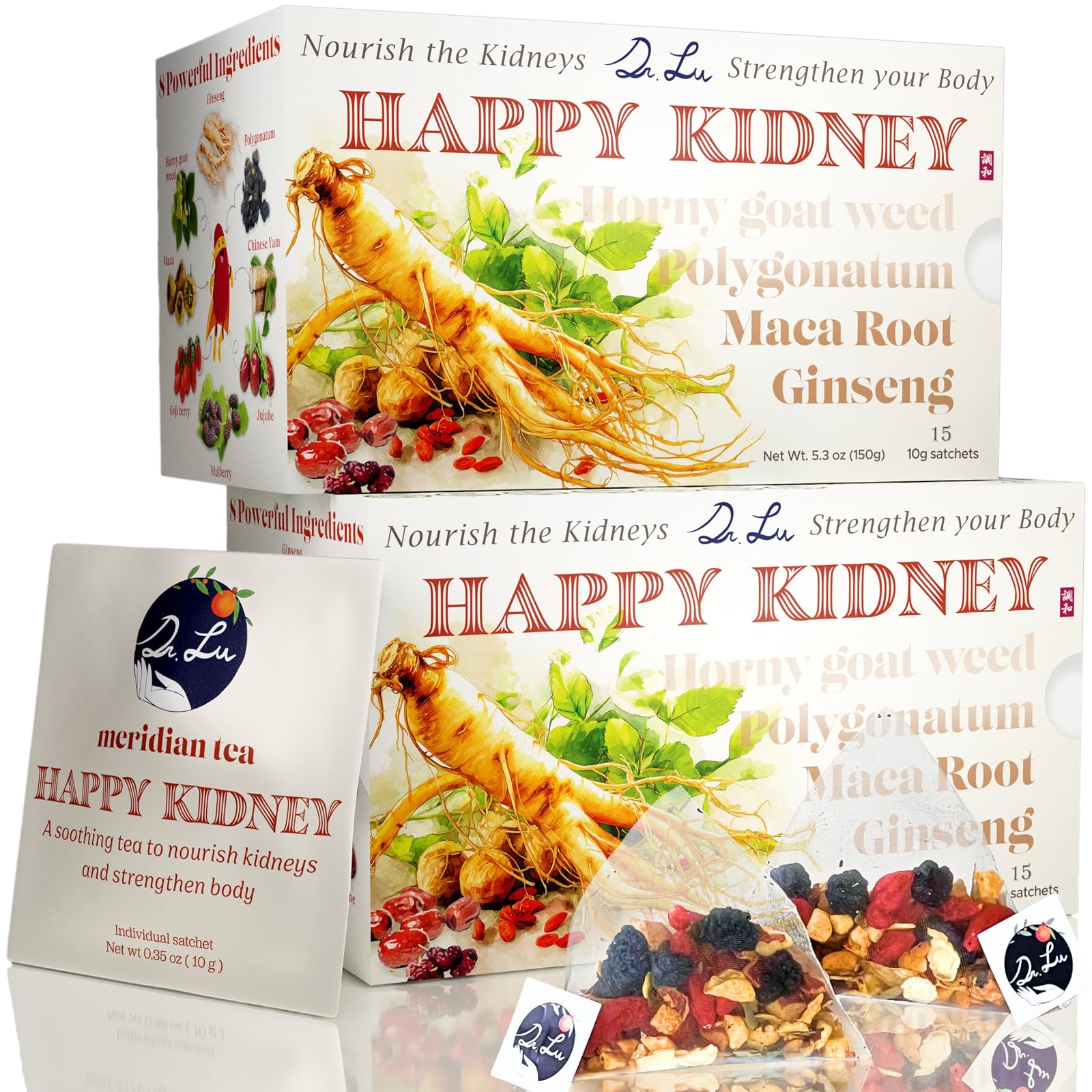 Dr. Lu's herbal tea for kidney health