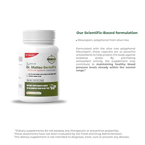 Dr. Matteo Bertelli's health supplement capsules
