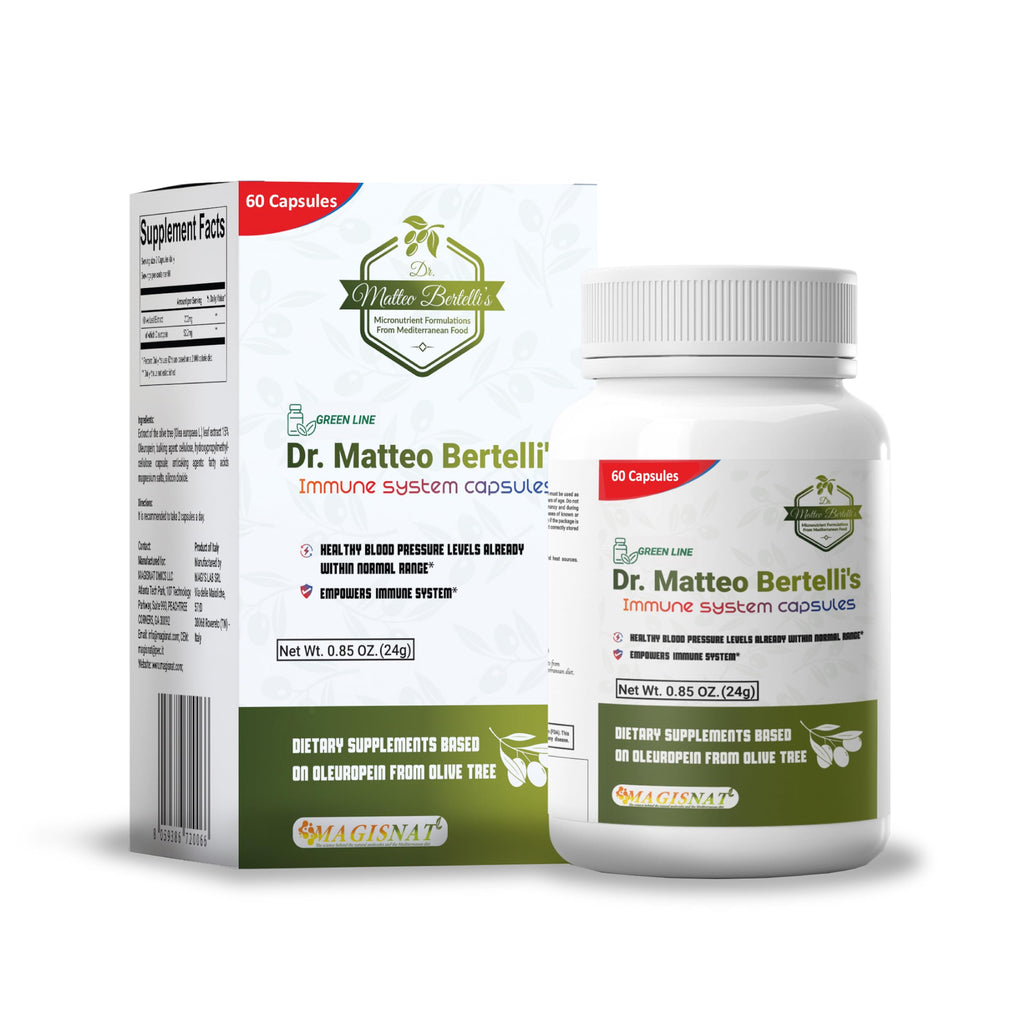 Dr. Matteo Bertelli's immune support capsules
