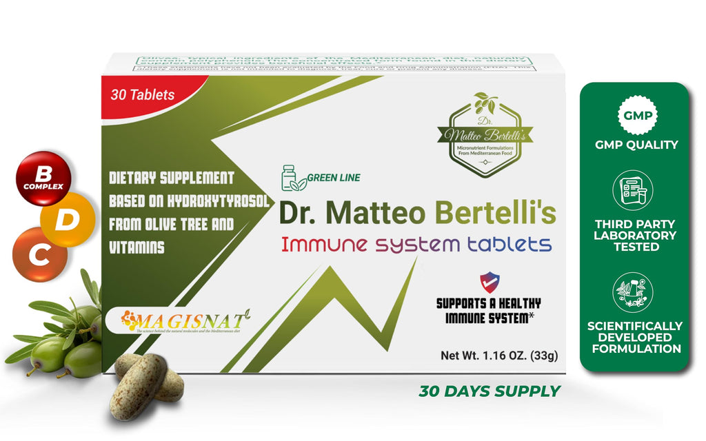 Dr. Matteo Bertelli's immune support tablets