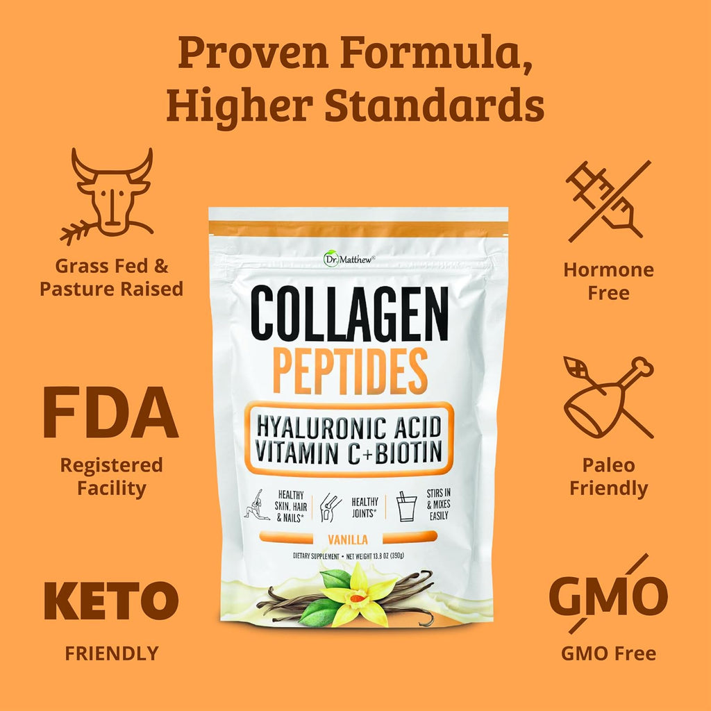 Dr. Matthew collagen powder for smoothies