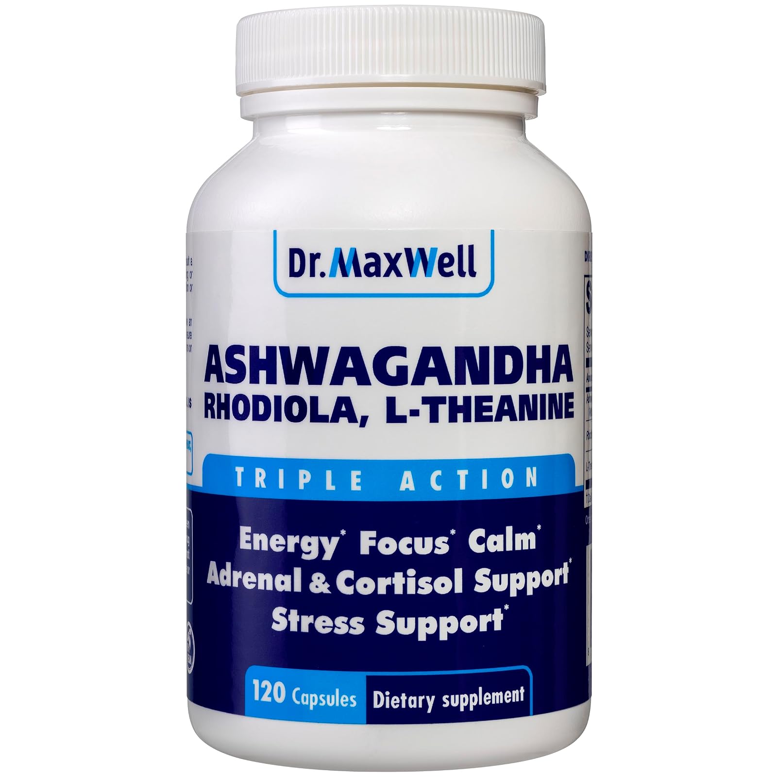Dr. Maxwell multivitamins for stress relief