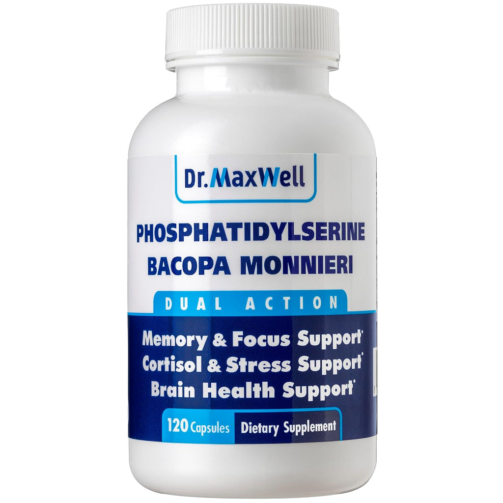 Dr. Maxwell phosphatidylserine capsules for brain health