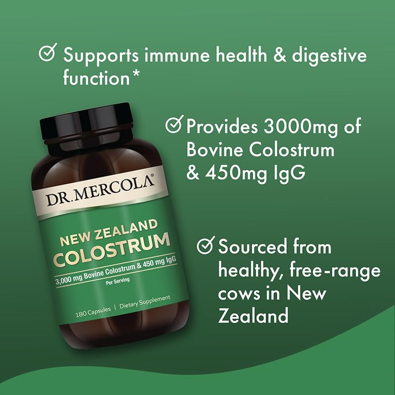 Dr. Mercola 3000 mg colostrum benefits