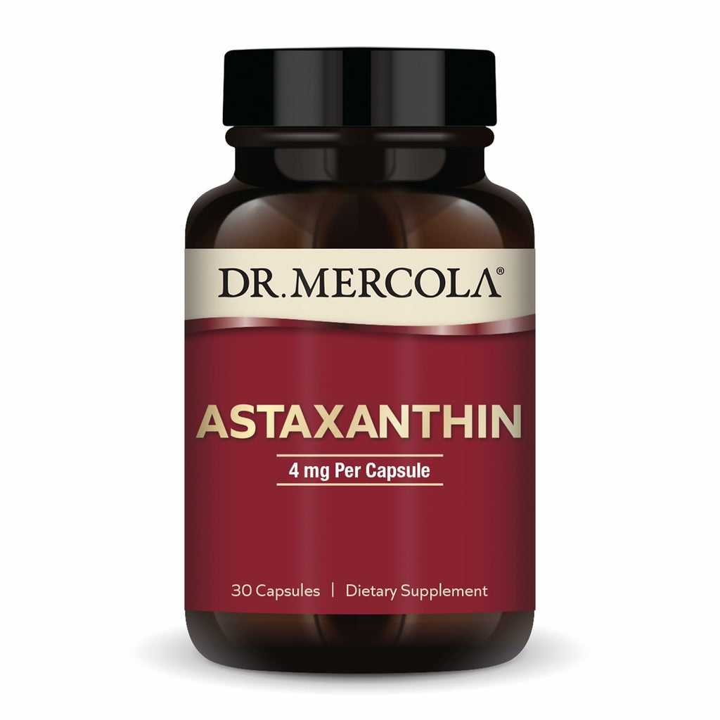 Dr. Mercola astaxanthin antioxidant capsules