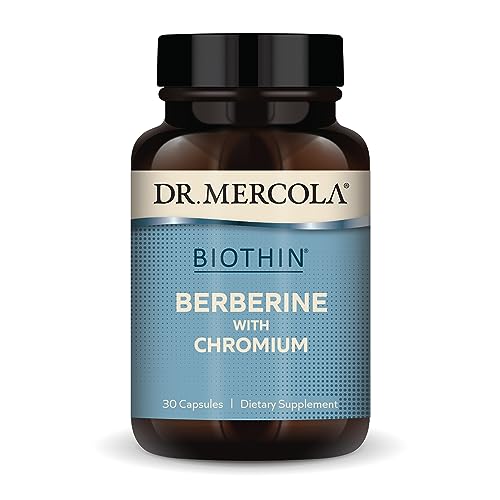Dr. Mercola Berberine with Chromium capsules