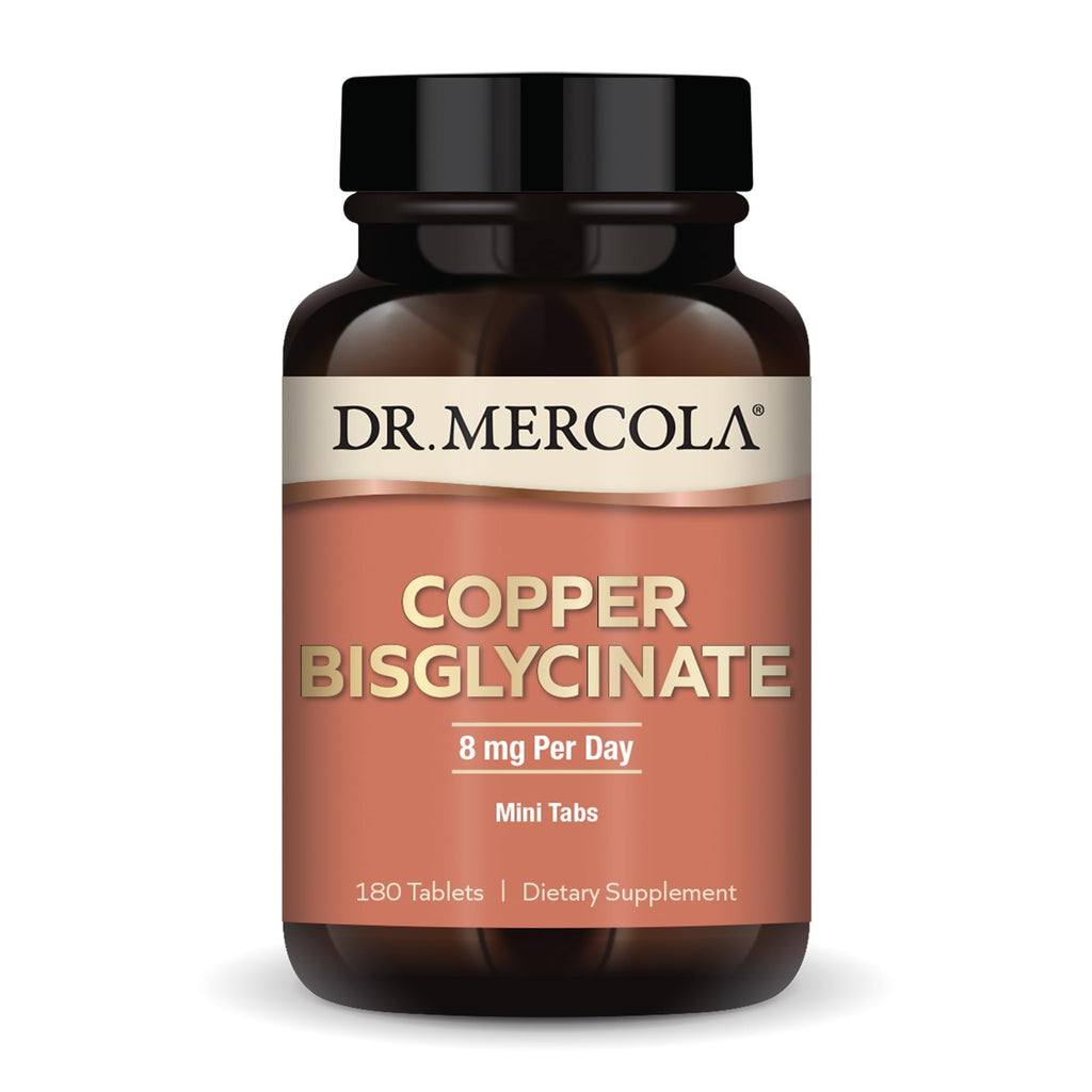 Dr. Mercola copper bisglycinate tablets