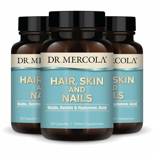 Dr. Mercola hair skin & nails capsules