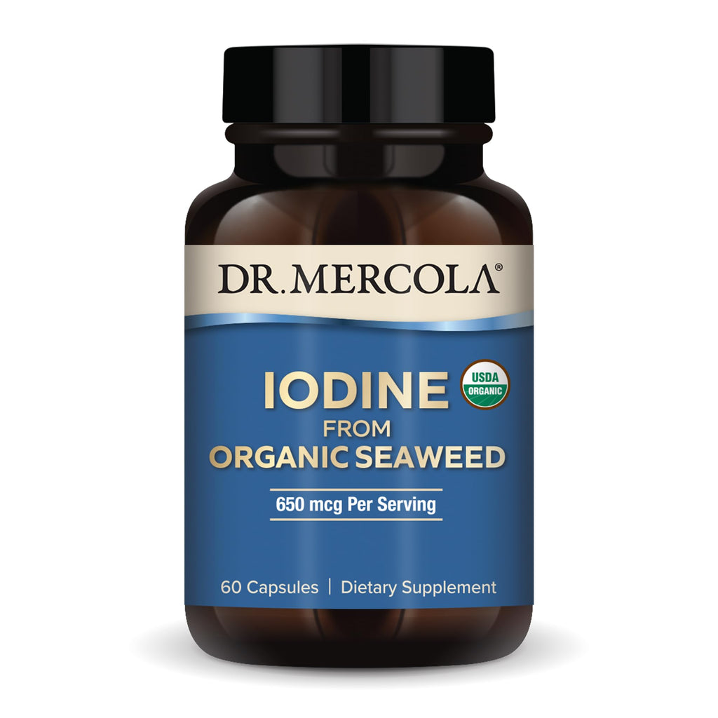 Dr. Mercola iodine supplement capsules