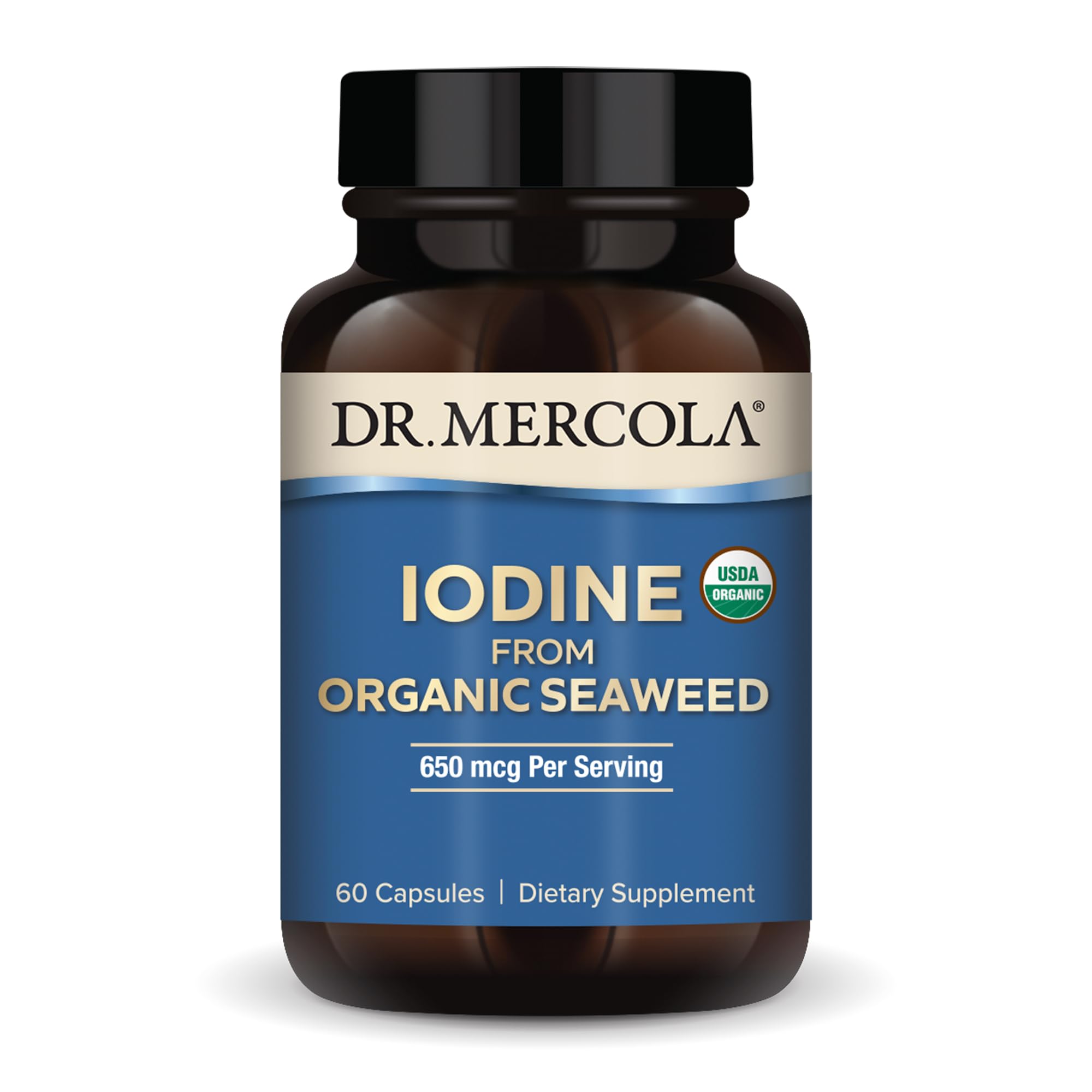 Dr. Mercola iodine supplement capsules