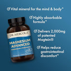 Dr. Mercola magnesium capsules for stress relief