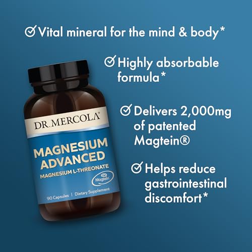 Dr. Mercola magnesium capsules for stress relief