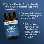 Dr. Mercola melatonin for better sleep