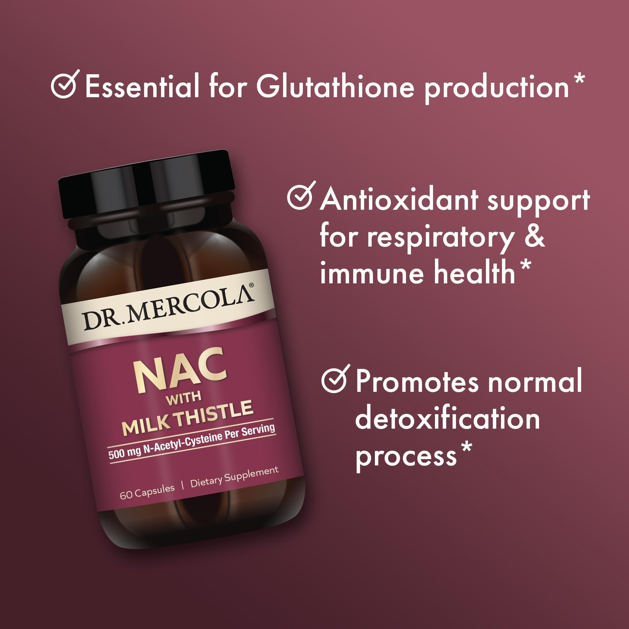 Dr. Mercola NAC for healthy liver