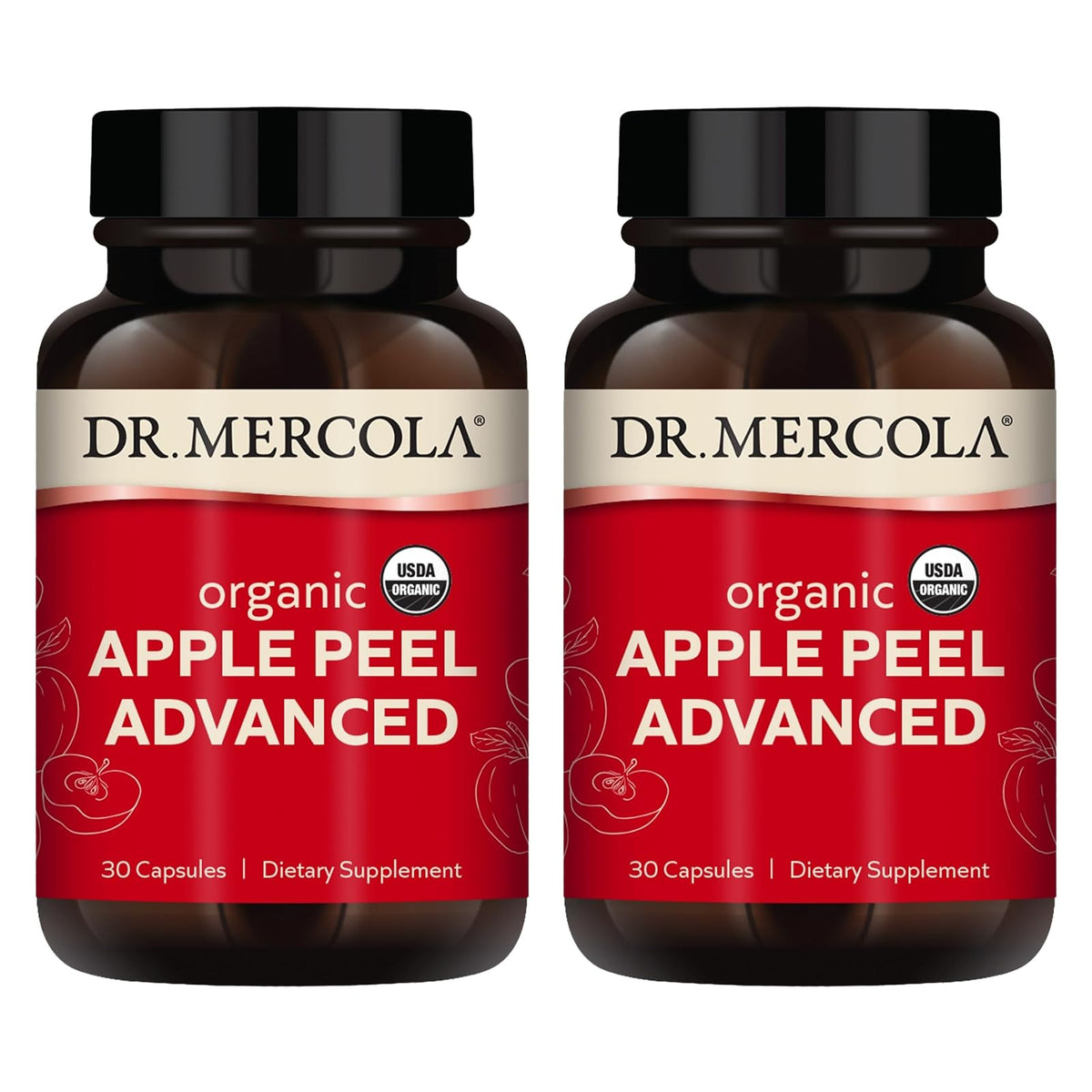 Dr. Mercola organic apple peel capsules