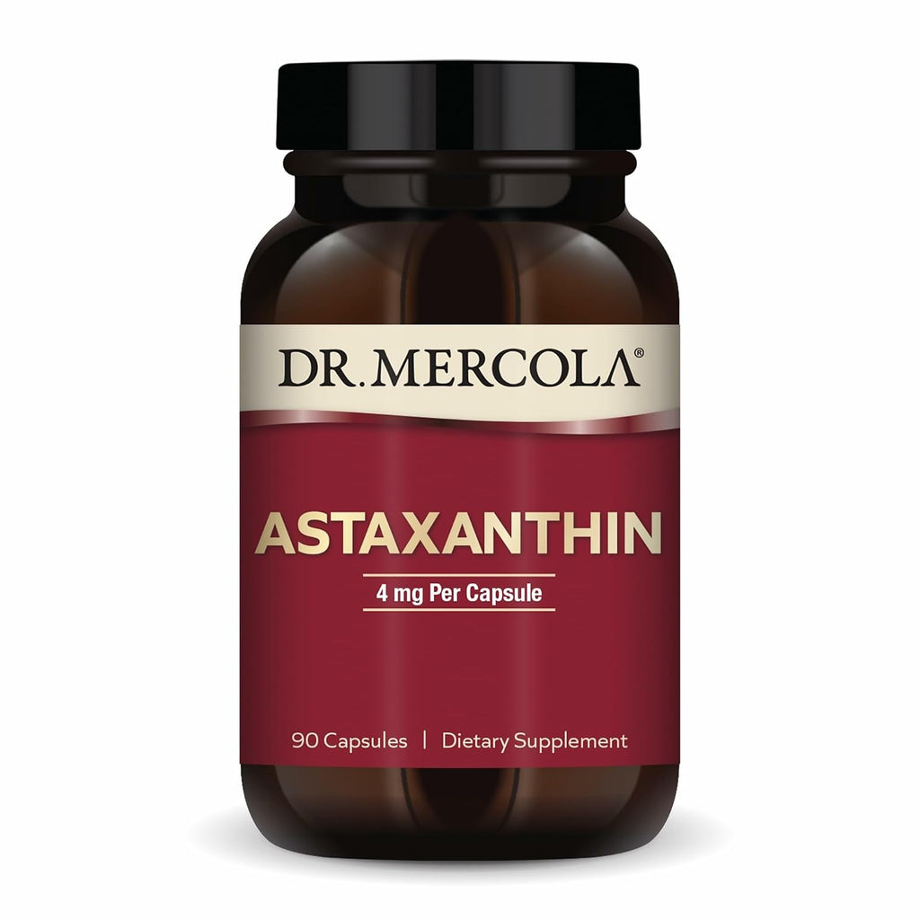 Dr. Mercola organic astaxanthin capsules