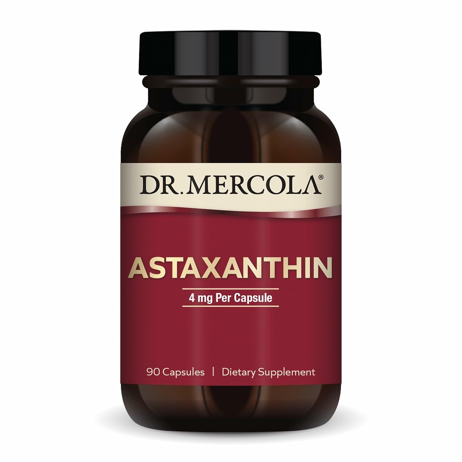 Dr. Mercola organic astaxanthin capsules