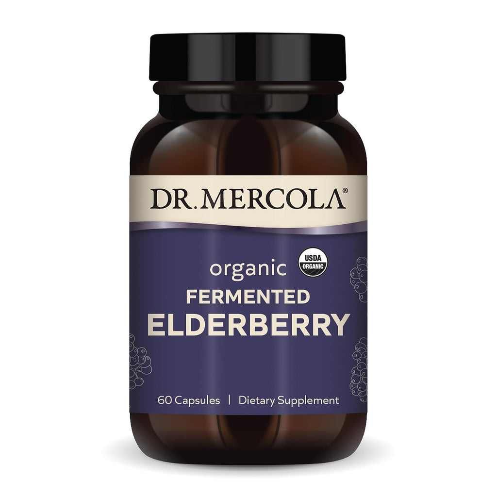Dr. Mercola organic elderberry capsules