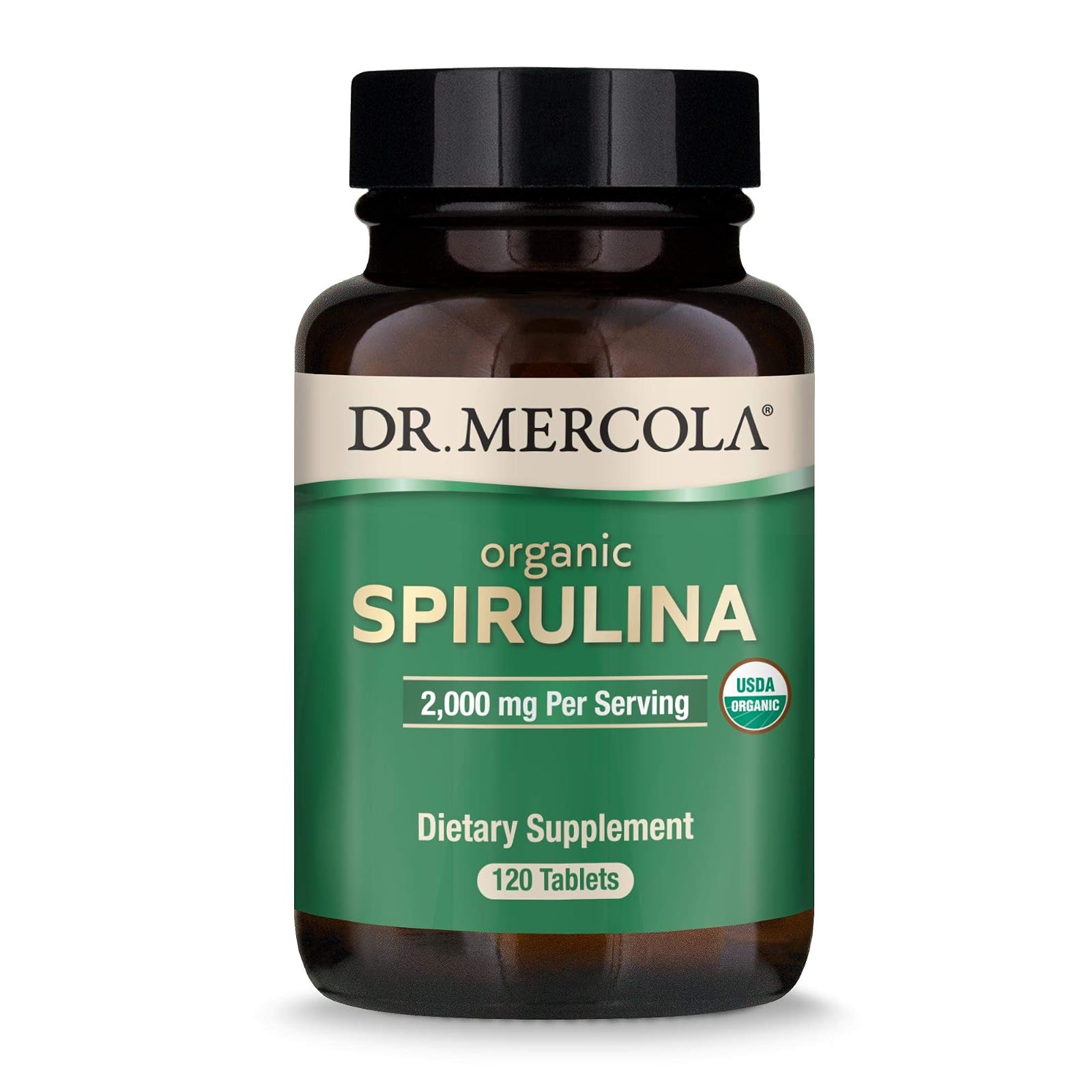 Dr. Mercola organic spirulina tablets