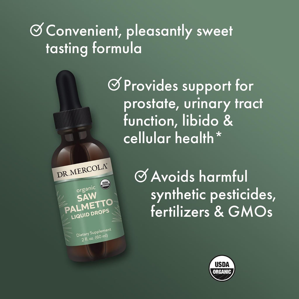 Dr. Mercola saw palmetto drops dosage