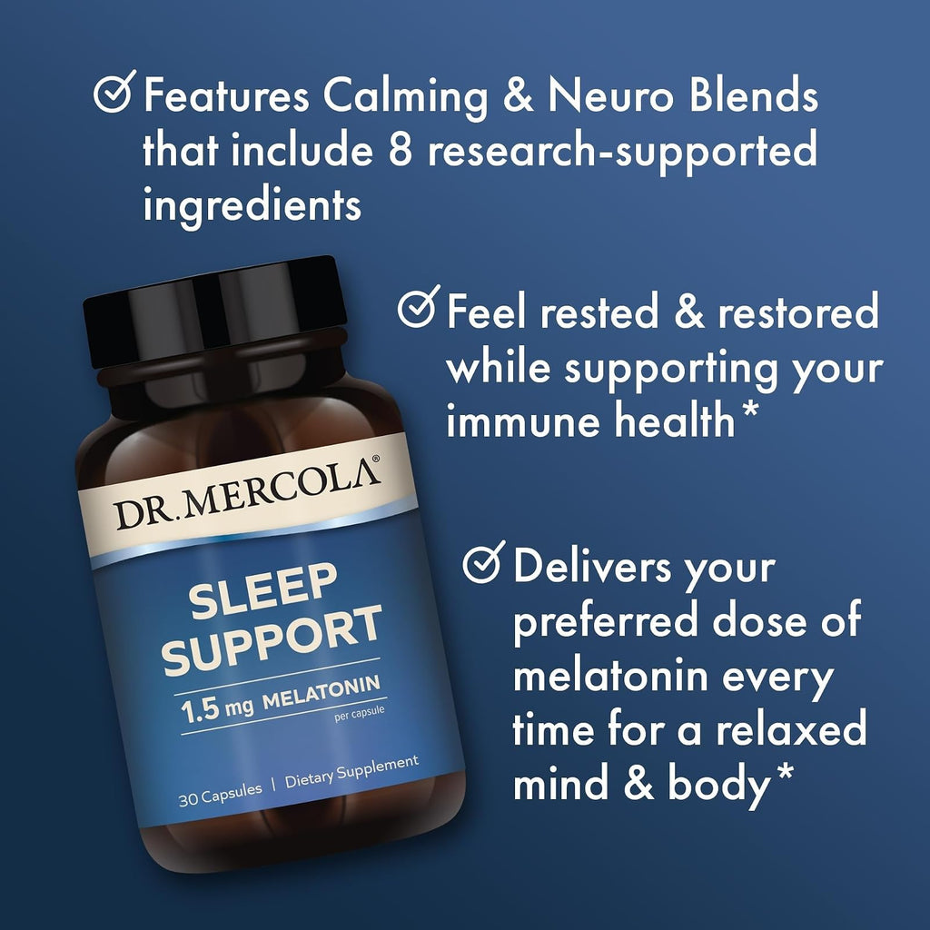 Dr. Mercola sleep support capsules