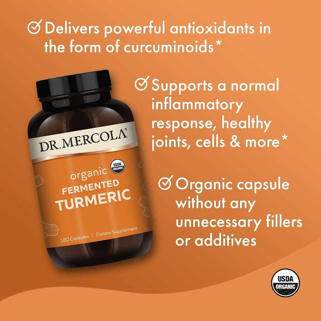 Dr. Mercola turmeric supplement benefits