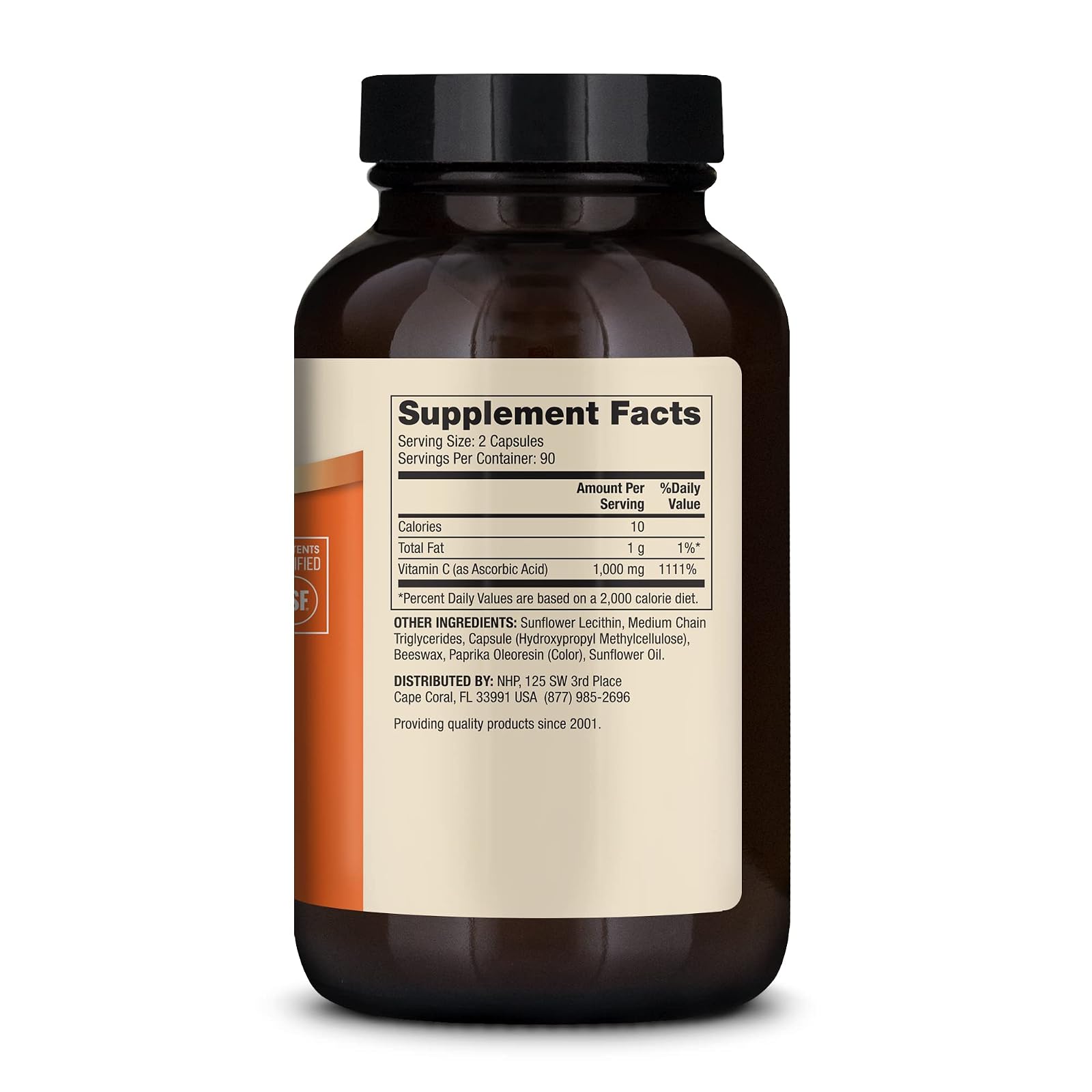 Dr. Mercola vitamin c 1000mg capsules