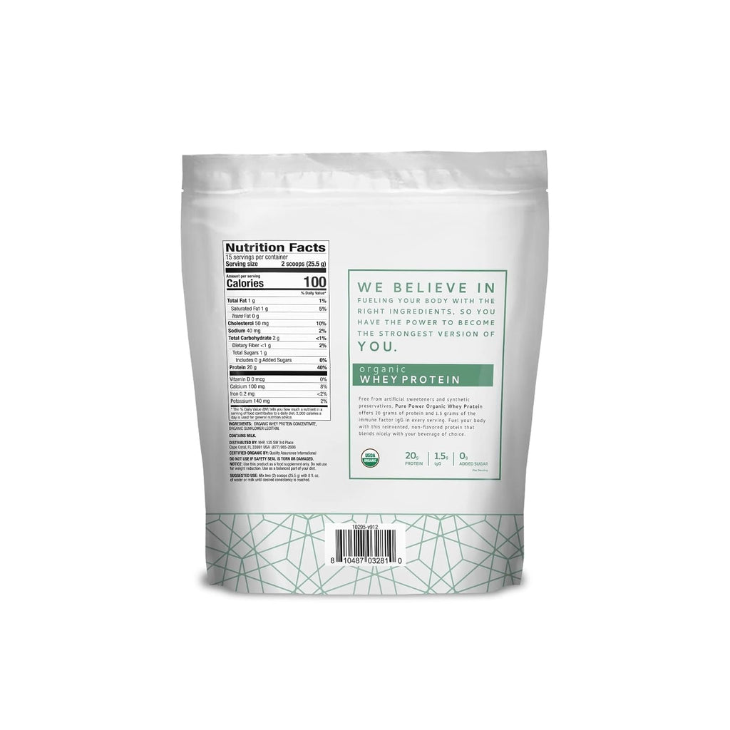 Dr. Mercola whey protein 20 g serving