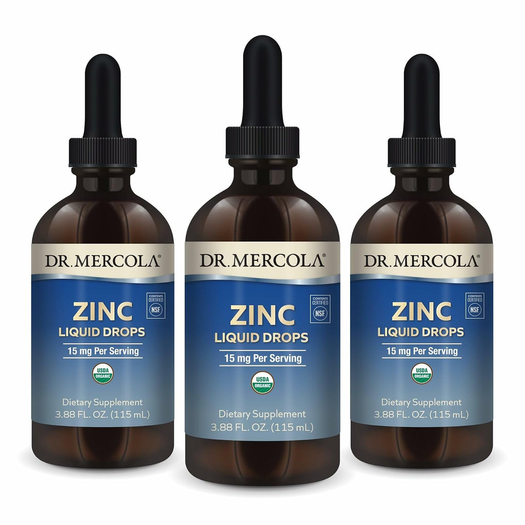 Dr. Mercola zinc liquid drops