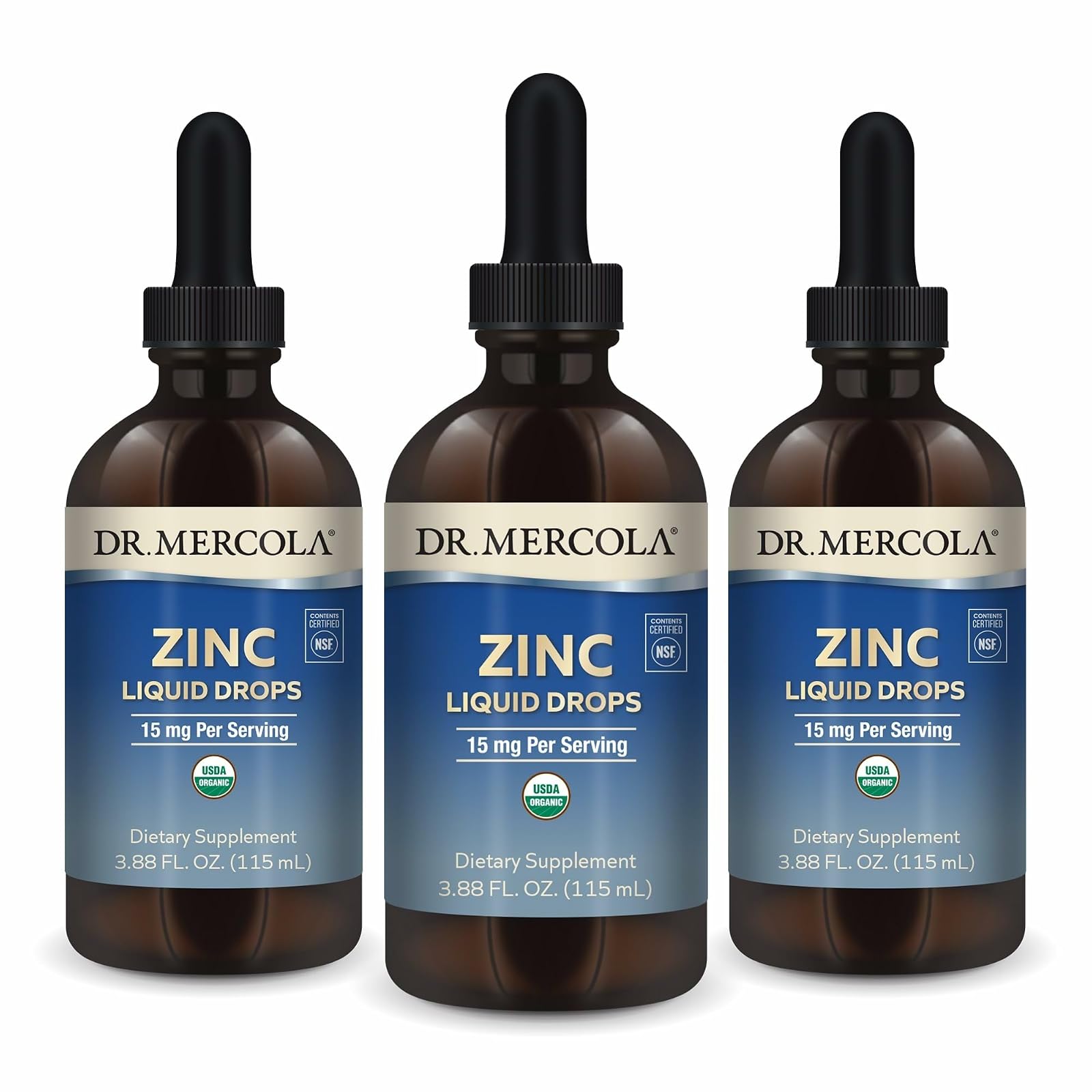Dr. Mercola zinc liquid drops