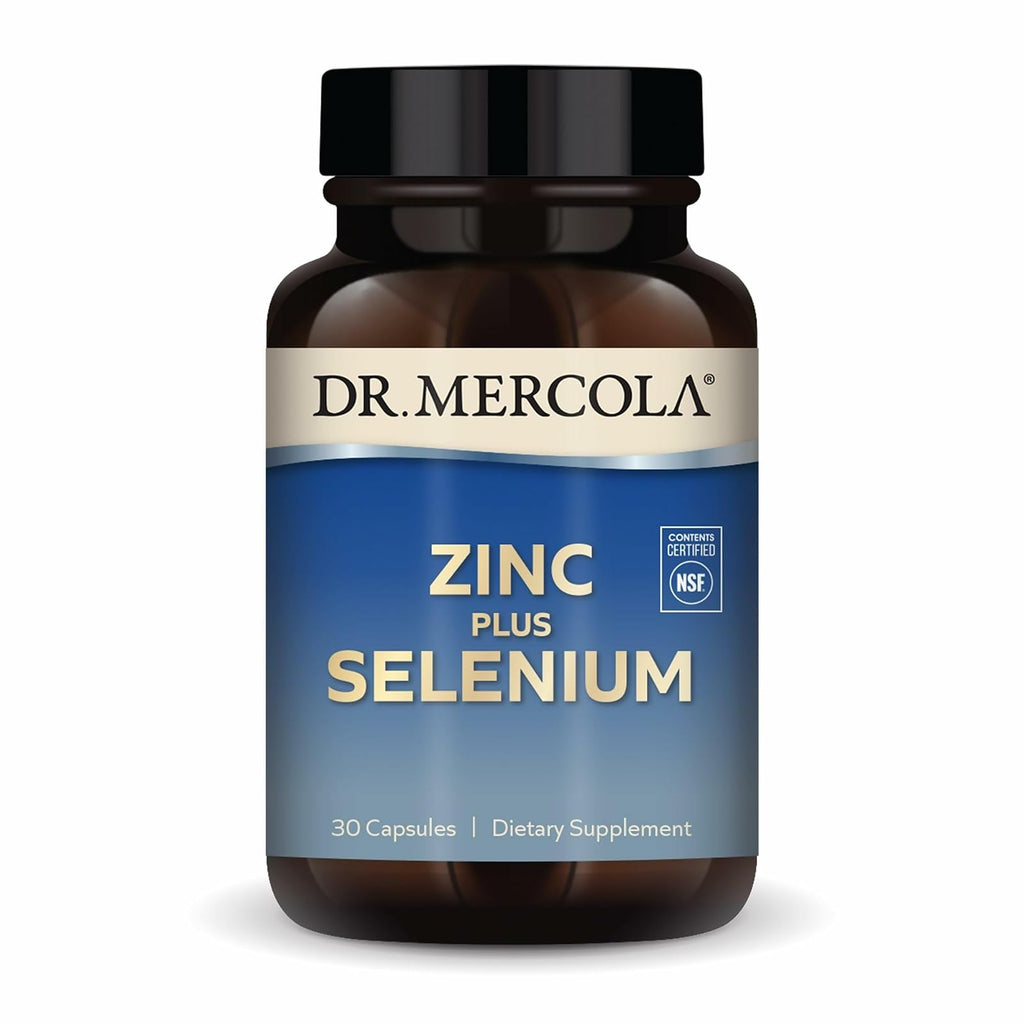 Dr. Mercola Zinc Plus Selenium capsules