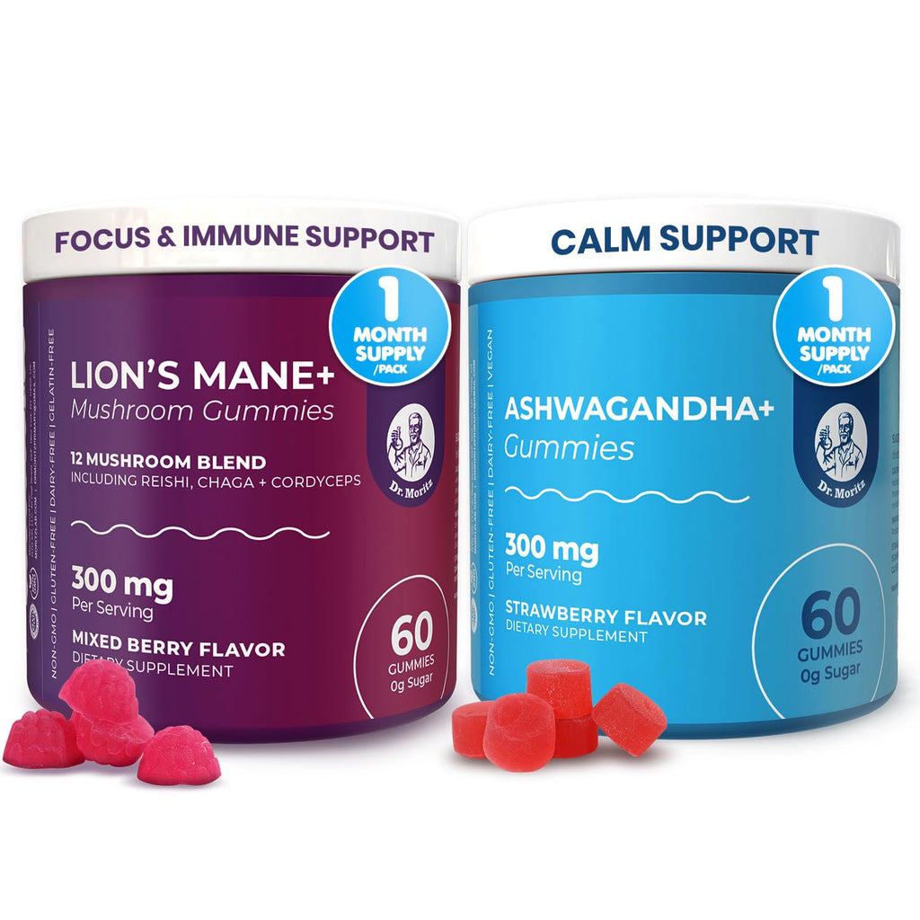 DR. MORITZ Ashwagandha gummies for stress relief