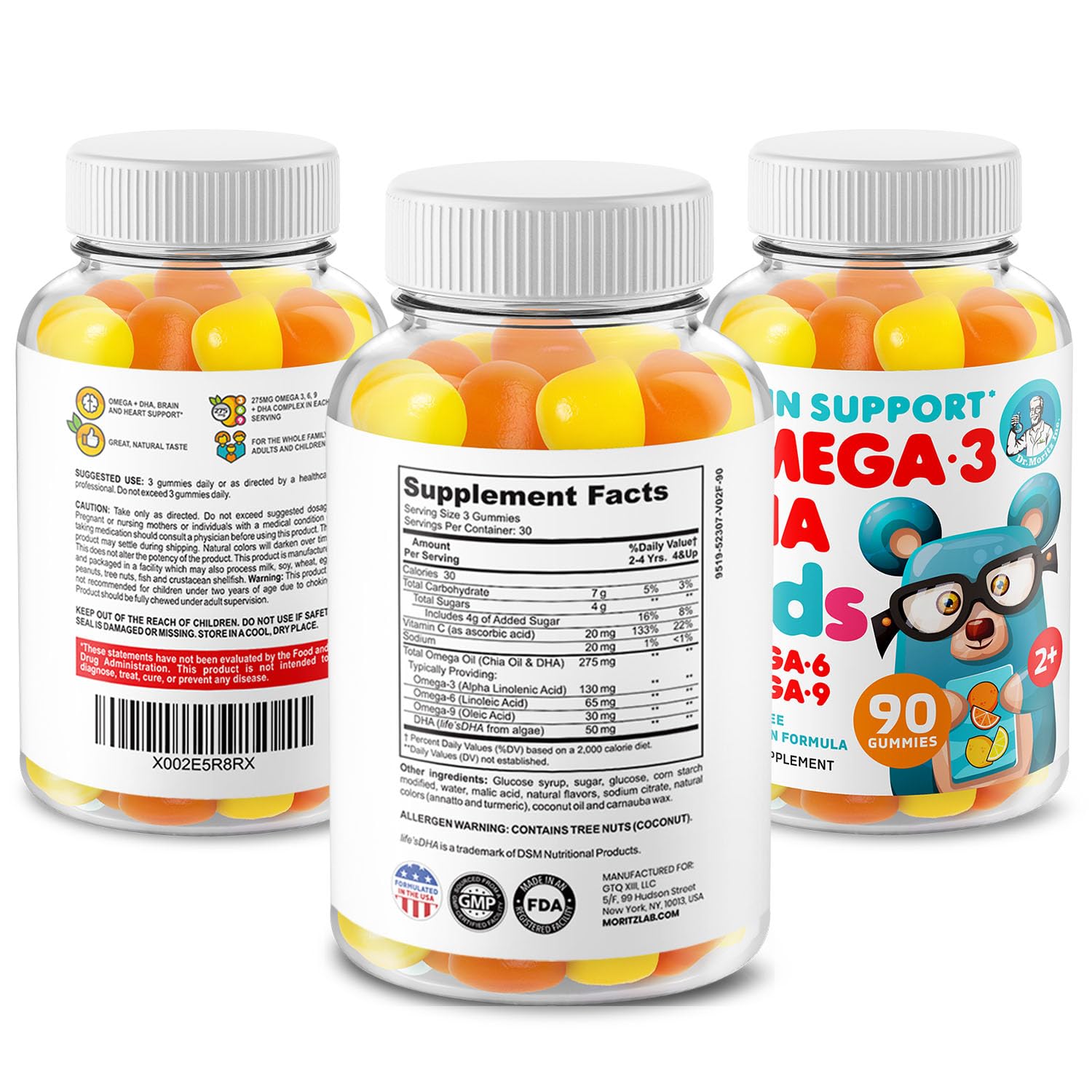 Dr. Moritz gummies for children's wellness