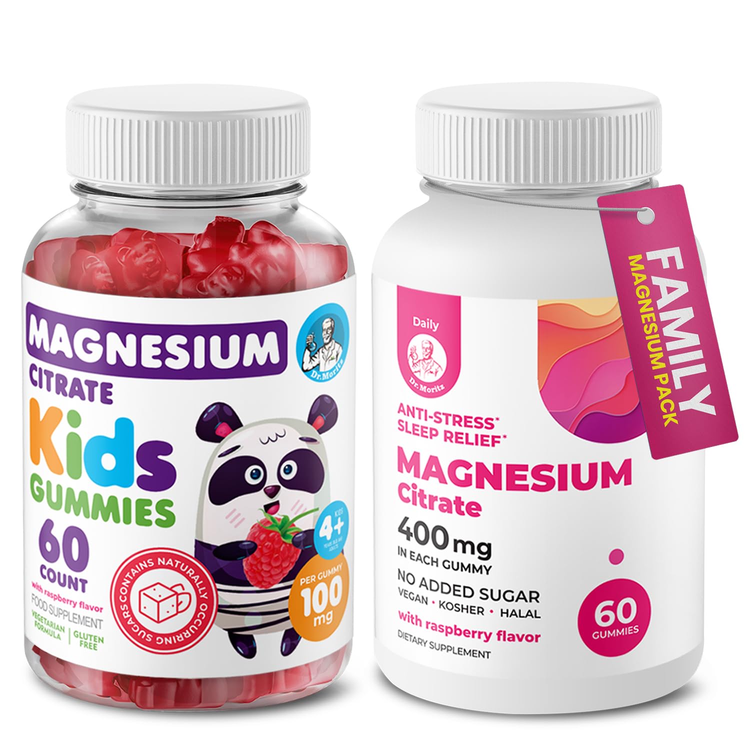 DR. MORITZ magnesium gummies for relaxation