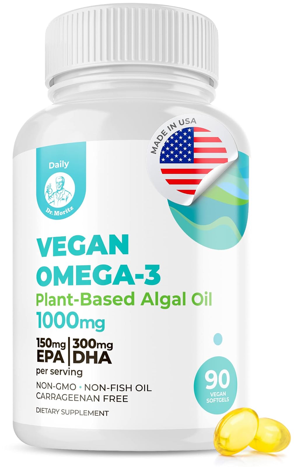 Dr. Moritz Omega-3 algae oil benefits