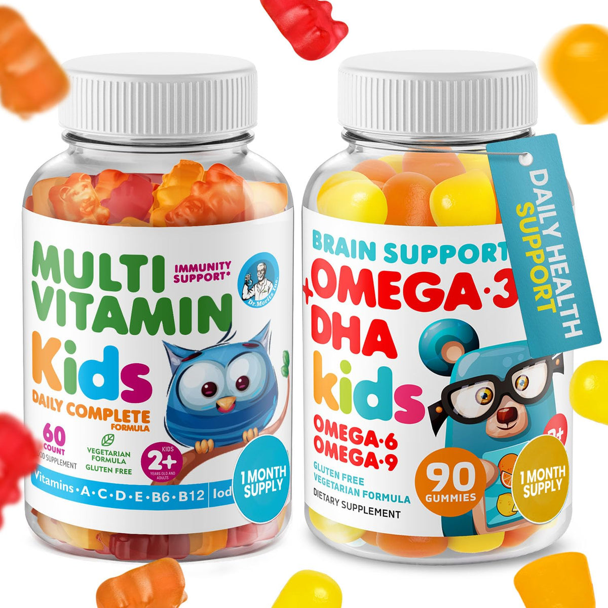 DR. MORITZ Omega 3 gummies for heart health
