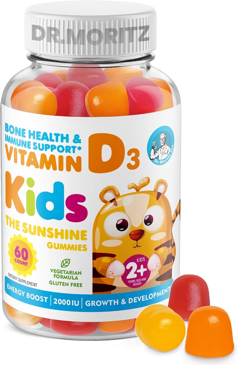 DR. MORITZ vitamin D3 K2 gummies