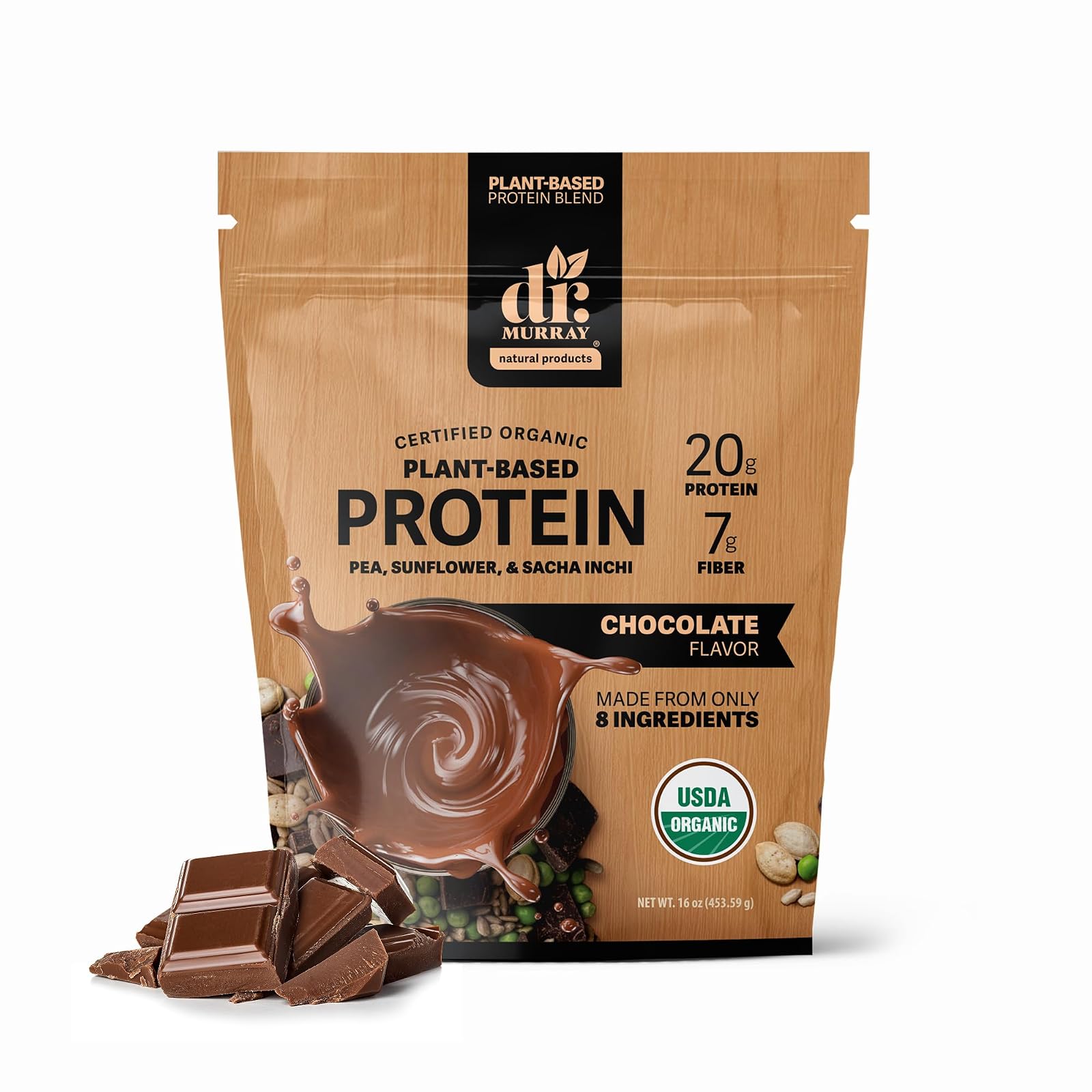 Dr. Murray's chocolate plant protein