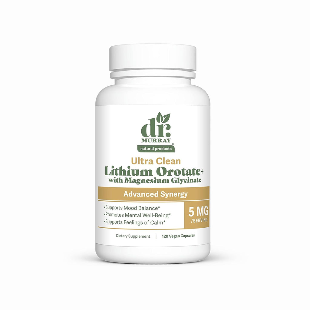 Dr. Murray's Lithium Orotate vegan capsules