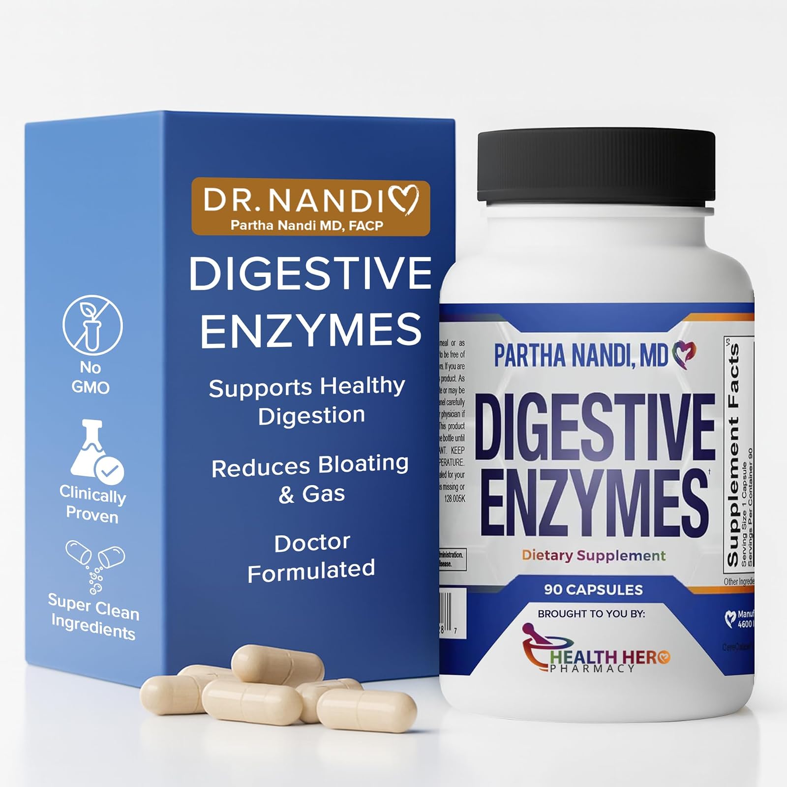 Dr. Nandi digestive enzymes for gut health