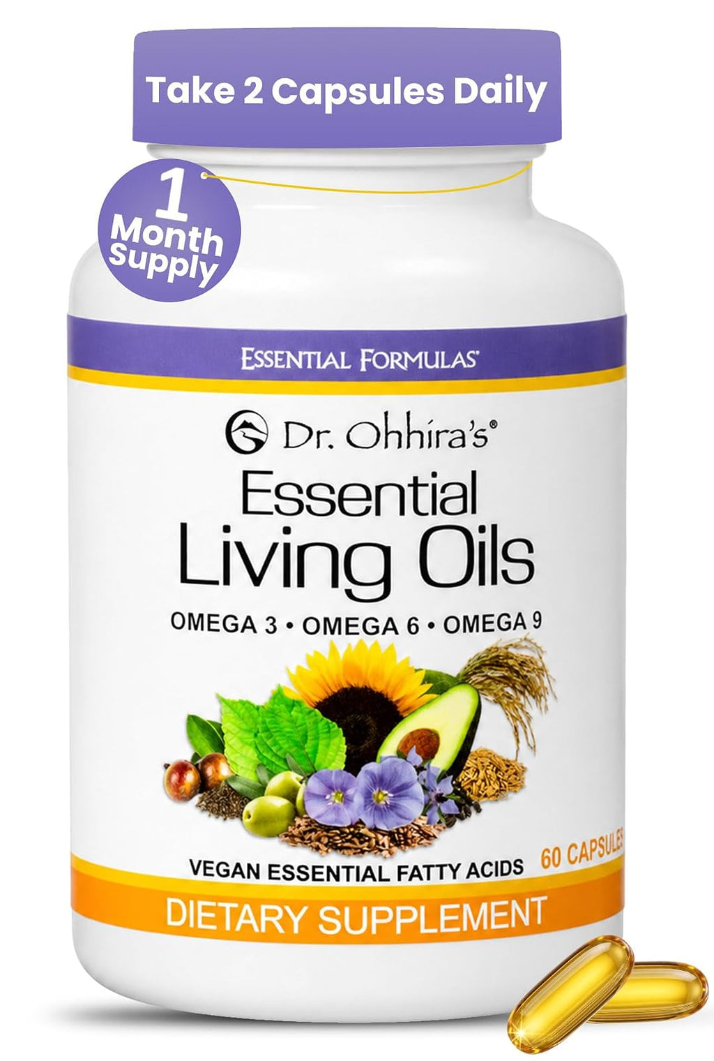 Dr Ohhira's Omega 3-6-9 capsules