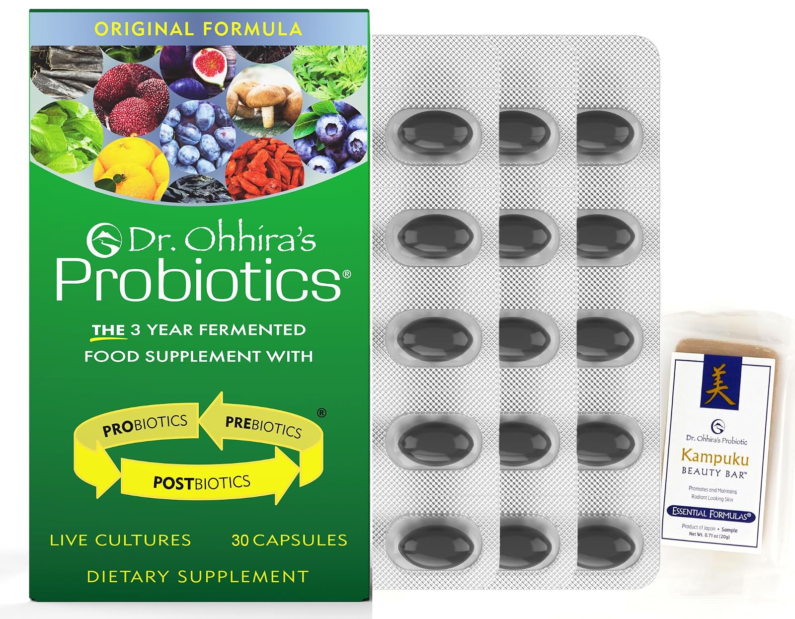 Dr. Ohhira's probiotics for gut health