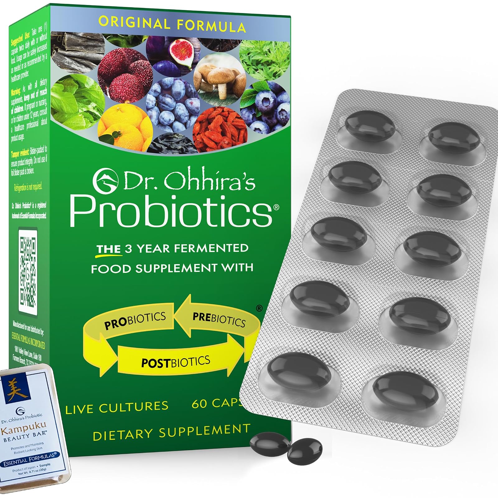 Dr. Ohhira's probiotics for gut health